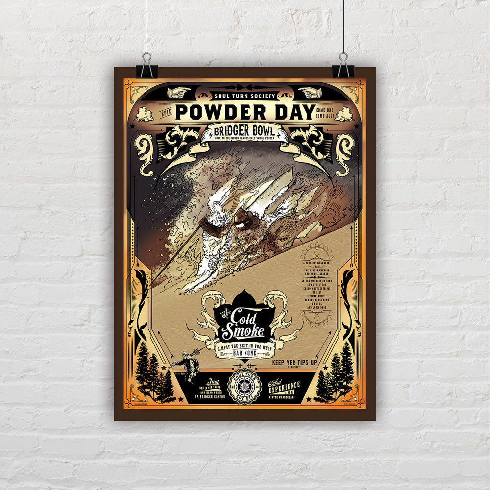Bridger Bowl Poster – Bridger Bowl Ski Area Retail