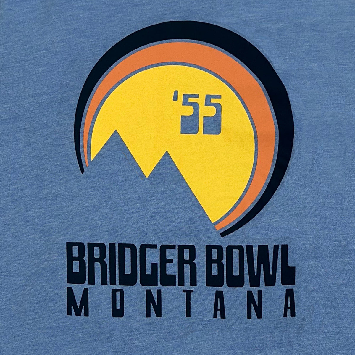 Retro Sol Tee – Bridger Bowl Ski Area Retail